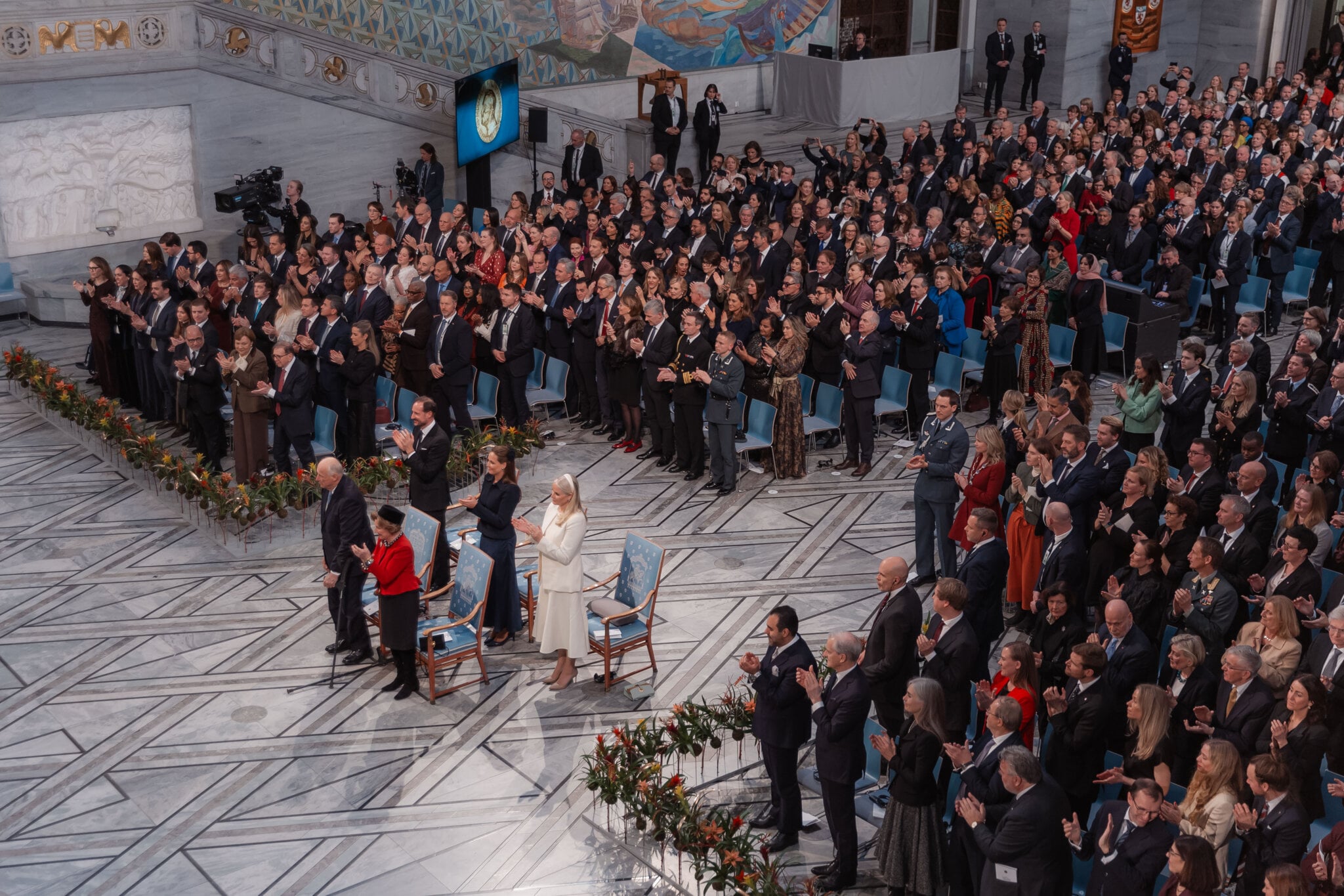 Nobel Peace Prize award ceremony 2025 - NobelPrize.org